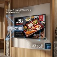 China QM-4915GPW 49 Inch 4K UHD Android Digital Menu Board with Multi Screen Sync Playback for Restaurants for sale