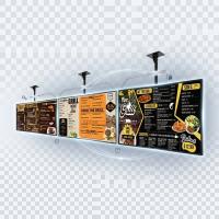 China QM-4315GPW 43 Inch Digital Menu Board with 500 cd/m2 High Brightness and IP65 Dustproof Waterproof Protection for sale