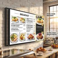 China QM-4915GPW 49 Inch 4K Digital Menu Board Scheduled Playback Remote Device Monitoring Display for sale
