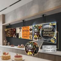 China QM-4315GPW 43 Inch 4K Digital Menu Board Cloud Sync Publishing for Chain Restaurant Multi Store for sale