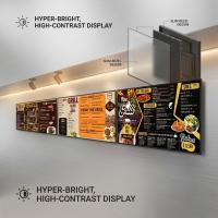 China QM-4915GPW 49 Inch 4K Digital Menu Board Dynamic Price Update Display for QSR Restaurant Chains for sale