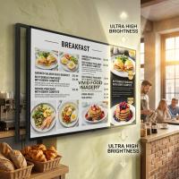 China QM-4915GPW 49 Inch 4K Digital Menu Board Scheduled Playback Remote Device Monitoring Display for sale