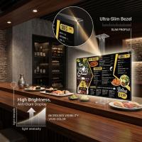 China QM-3215GPW 32 Inch 4K Digital Menu Board Compact Counter Display for Cafe Fast Food Shop for sale