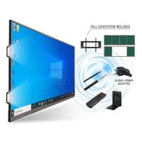 China QM-86HY 86 Inch 4K UHD Interactive Flat Panel Education Smart Whiteboard Multi Touch Display for sale