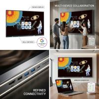 China QM-98HY 98 Inch Multi Device Collaboration Interactive Flat Panel Wireless Casting Smart Whiteboard for sale