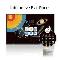 China QM-100HY 100 Inch 4K UHD Interactive Flat Panel 100 Point Touch High Performance Smart Whiteboard for sale