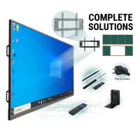 China QM-100HY 100 Inch 4K UHD Interactive Flat Panel 100 Point Touch High Performance Smart Whiteboard for sale