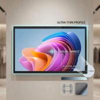 China 43 Inch 4K UHD Wall-Mounted Digital Signage Display with Android 16 CMS and Ultra-Narrow Bezel for sale