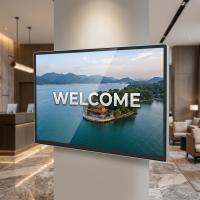 China 49 Inch 4K Wall-Mounted Digital Signage Display with Android 16 CMS and Wireless Casting for Commercial Advertising for sale