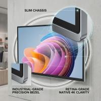 China 49 Inch 4K Wall-Mounted Digital Signage Display with Android 16 CMS and Wireless Casting for Commercial Advertising for sale