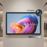 China 32 Inch FHD Wall-Mounted Digital Signage Display with Android 16 CMS and Ultra-Narrow Bezel for sale