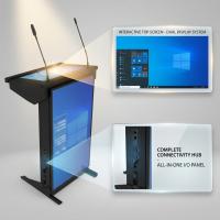 China 32-24 Inch Dual Touch Digital Podium Windows 11 Pro University Lecture Hall Teaching System for sale
