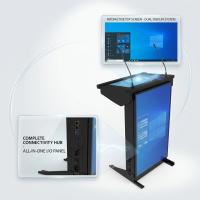 China 22-19 Inch Android 14 Touchscreen Digital Podium Interactive Training Center Lectern for sale