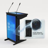 China 55-32 Inch Android 14 Digital Podium Wireless Collaboration Training Center Lectern for sale