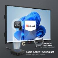 China 75 Inch Multi Language Software 4K Interactive Whiteboard QM-75HY Export Market Smart Panel for sale