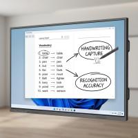 China 75 Inch Multi Language Software 4K Interactive Whiteboard QM-75HY Export Market Smart Panel for sale