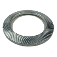 China Stainless Steel Serrated Safety Washer Corrosion Resistant Anti Vibration DIN 6797 for sale