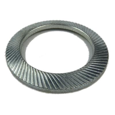 China Stainless Steel Serrated Safety Washer Corrosion Resistant Anti Vibration DIN 6797 for sale