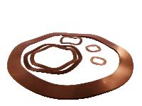 China 1074 & 65Mn Steel Single Turn Wave Springs | SUNZO Factory for sale