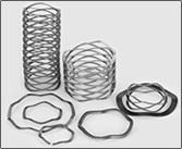 China 60Si2MnA & 50CrVA Alloy Wave Springs for Bearings | SUNZO Factory for sale