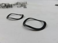 China Zinc Plated Wave Spring Wear Resistant Mechanical Multi Turn Wave Spring for sale