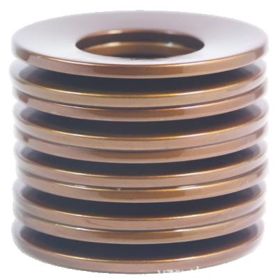 China High-Precision DIN 2093 Compliant Disc Spring Stack with Adjustable Force Output for Extreme Temperature Applications for sale