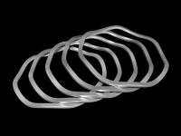 China High-Force Elastic Nested Wave Spring with Multiplied Load Capacity and Precision Pre-Setting for sale