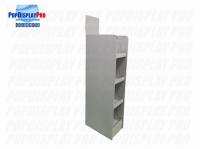China Impactful Temporary Cardboard Shelf Display LED Light 4C Printable POP Displays for sale