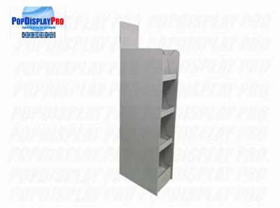 China Impactful Temporary Cardboard Shelf Display LED Light 4C Printable POP Displays for sale