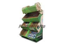 China Degradable Counter Cardboard Retail Display Stands 3 Trays Strong Structure for sale