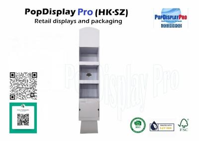 China In Store Custom Branding Cardboard Floor Display for Food and Confectionery Retailers for sale