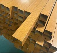 China Temper T3 T8 Extruded High Strength 1x1 2x2 Aluminum Profile Square Pipe Tube for sale