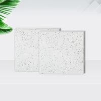 China Sound Proof Material Mineral Fiber Panel for Suspended Ceilings Mineral Wool Board for sale