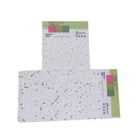 China Customized Size Lightweight Mineral Wool Ceiling Board for Sound-Absorbing Construction for sale