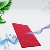 China 40mm Thickness High Density Pet Polyester Fiber Acoustic Panels for Sound Management for sale