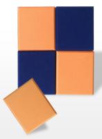 China 40mm Thickness High Density Pet Polyester Fiber Acoustic Panels for Sound Management for sale
