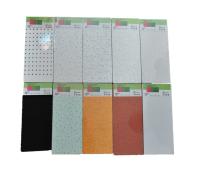China 5/5.5/6/7/7.3/7.5/8/9/9.5/10/12/15 Thickness Acoustical Mineral Fiber Ceiling Tiles for sale