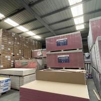 China Paperbacked Plasterboards Type Fireproof Gypsum Board with High Purity Gypsum Powder for sale