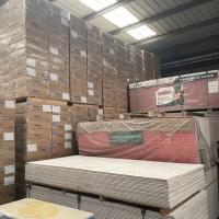 China Paperbacked Plasterboards Type Fireproof Gypsum Board with High Purity Gypsum Powder for sale