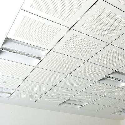 China USG Product 2X4 Mineral Fiber Acoustic Perforated Ceiling Tiles with Customized Size for sale
