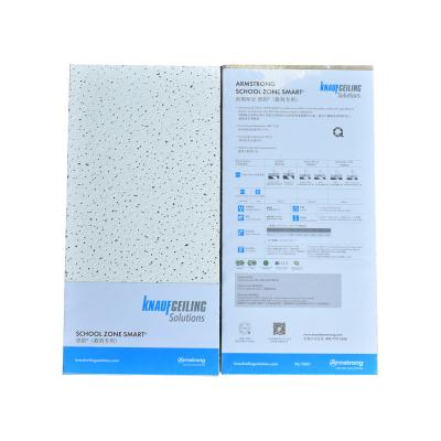 China Mineral Fiber Acoustic Roofing Panels For Total Celling Solutions for sale
