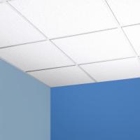 China 60x60 60x120 cm Mineral Fiber Ceiling Tile with Sound Proof Material and Wooden Board for sale