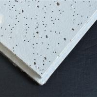 China 12mm Suspended Mineral Fiber Acoustic Ceiling Board For Hotel for sale