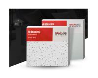 China 600x600mm Acoustic Mineral Fiber Ceiling Board Tiles with Hole Surface for sale