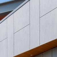 China Customized Colors Fiber Cement Board for Theatre Exterior Wall Panels Building Materials for sale