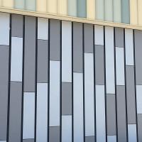 China Customized Colors Fiber Cement Board for Theatre Exterior Wall Panels Building Materials for sale