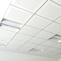 China Interior Decoration Materials Mineral Wool Ceiling Tile 60x60 60x120 cm Wooden Board for sale