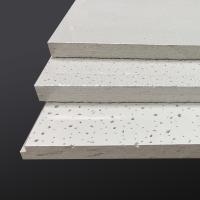 China Interior Decoration Materials Mineral Wool Ceiling Tile 60x60 60x120 cm Wooden Board for sale