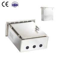 China 304/316 Stainless Steel Electrical Enclosure IP66 Rated with 1.2mm Construction for Harsh Industrial Environments for sale