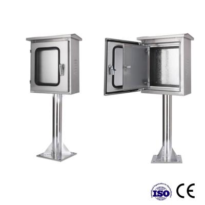 China IP65 Stainless Steel Electrical Enclosure 2.0mm Thickness with Custom Sizes 300-900mm for Outdoor Use for sale